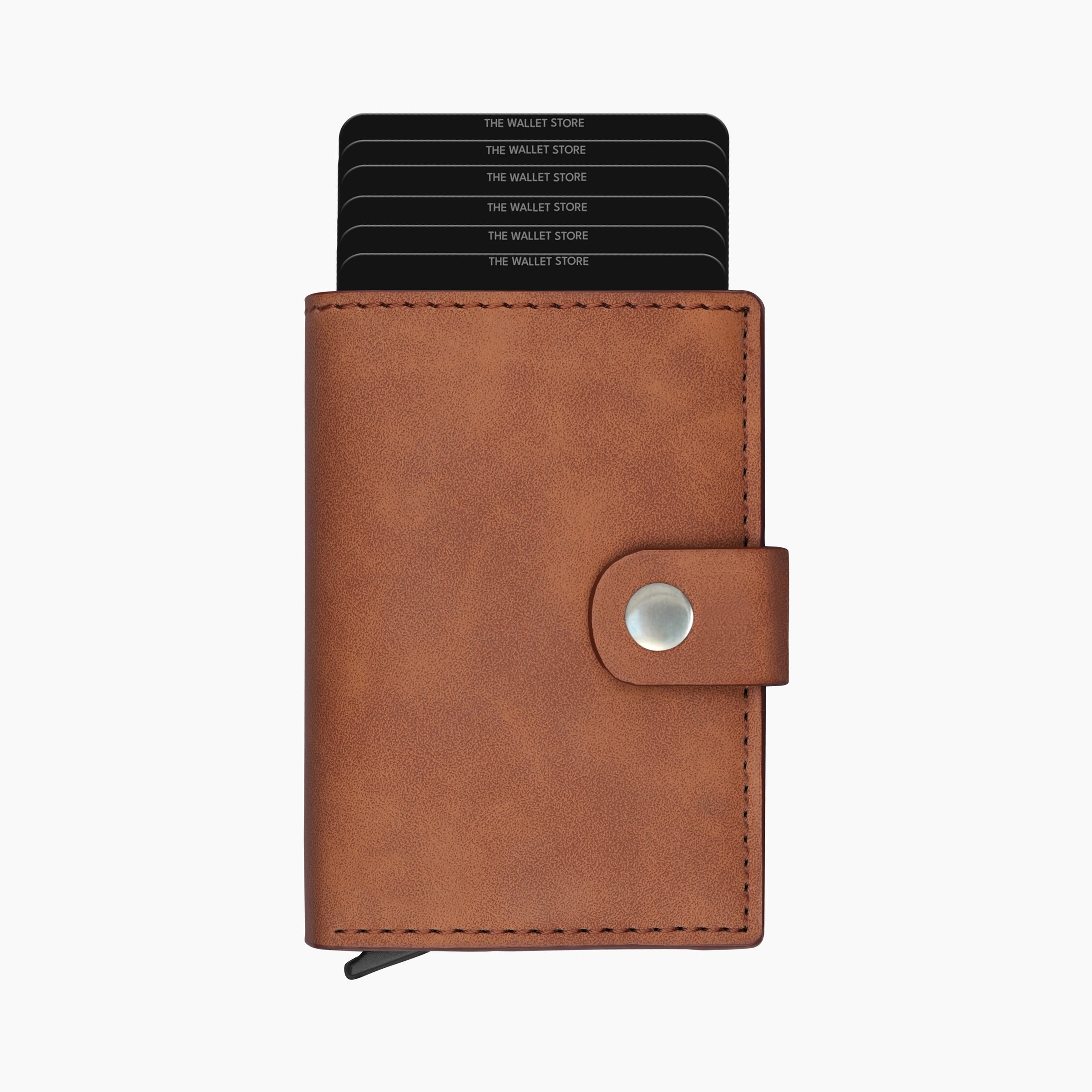 Prestige RFID Protected Wallet Card Holder - Tan