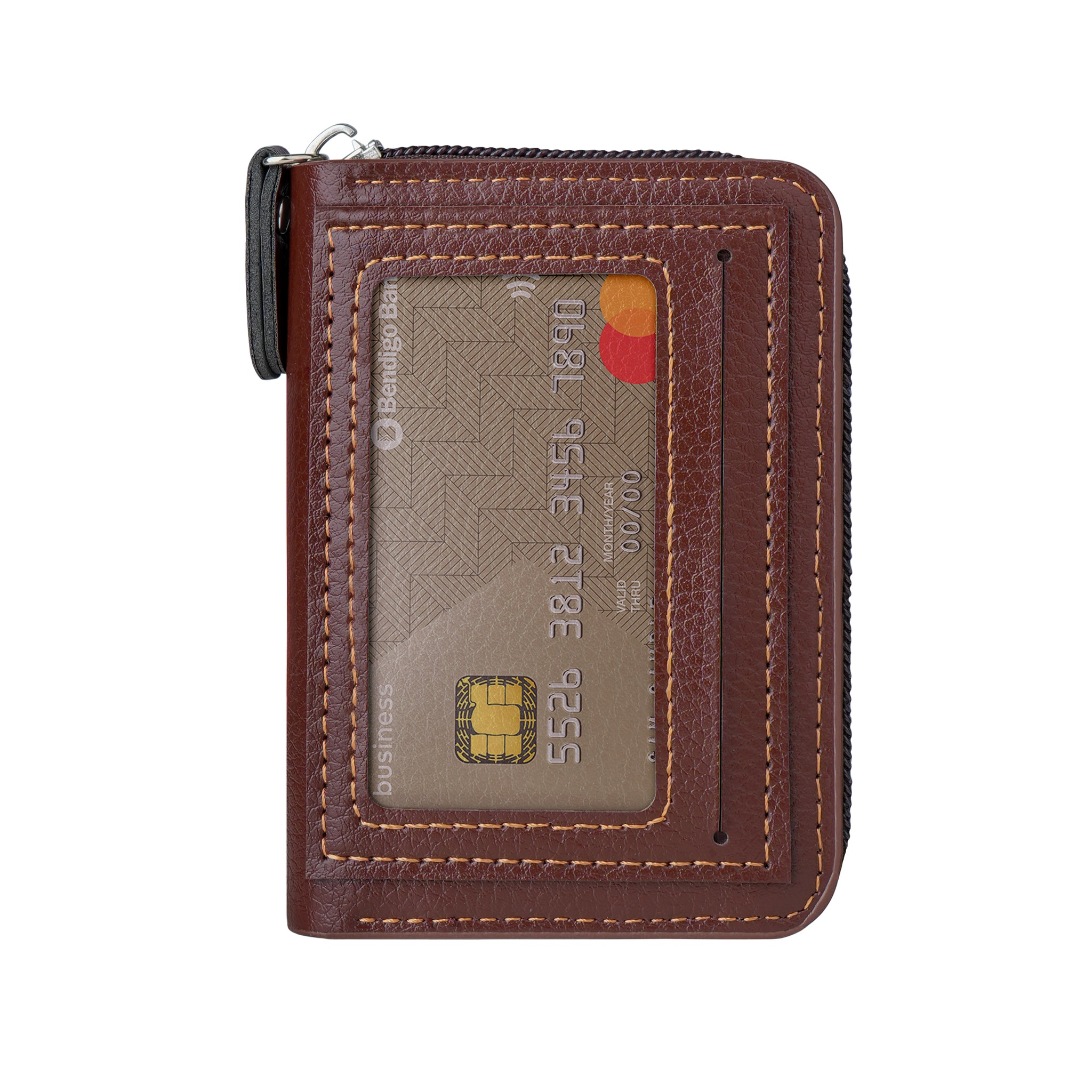 Metro Snap Zipper Wallet Cardholder