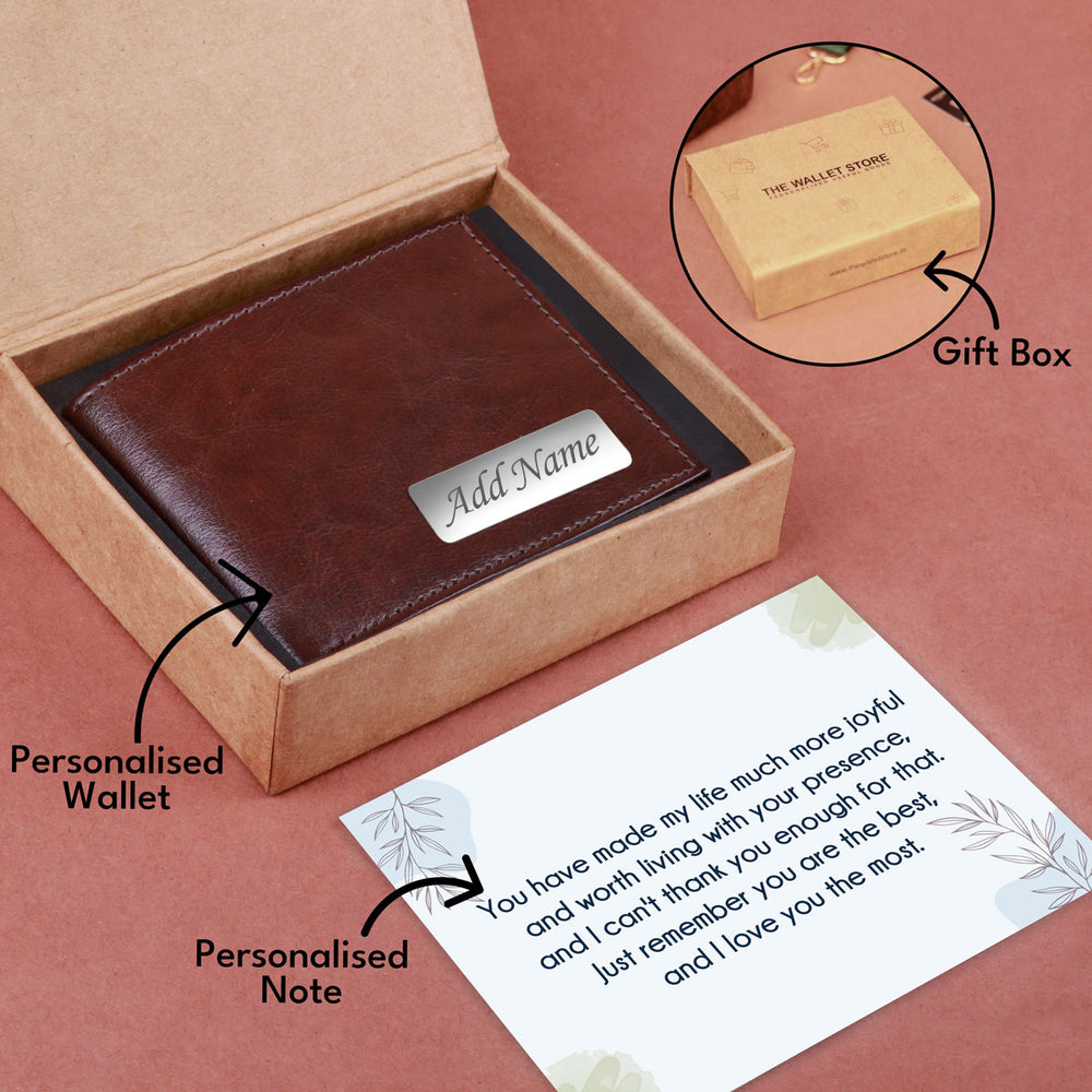 Customized Wallet for Men with Name