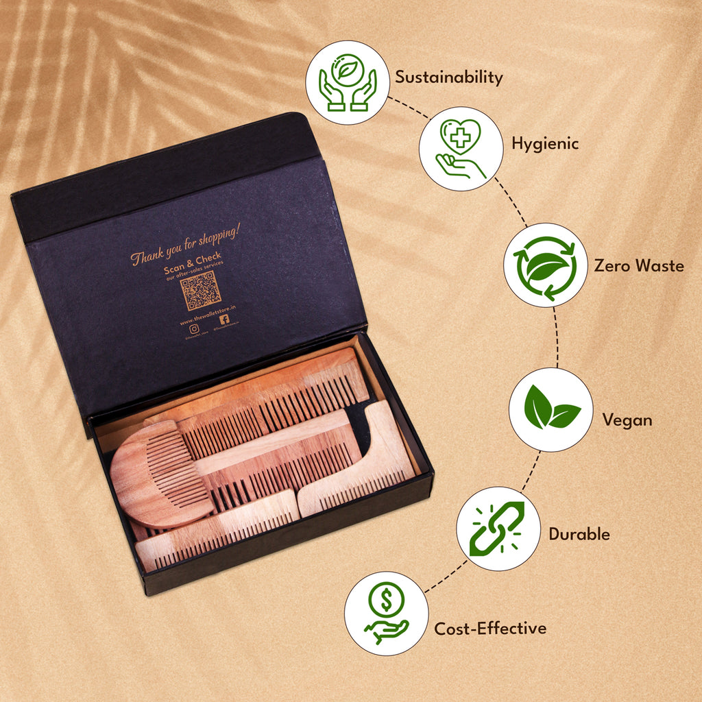 Natural Bamboo Hair Care Kit