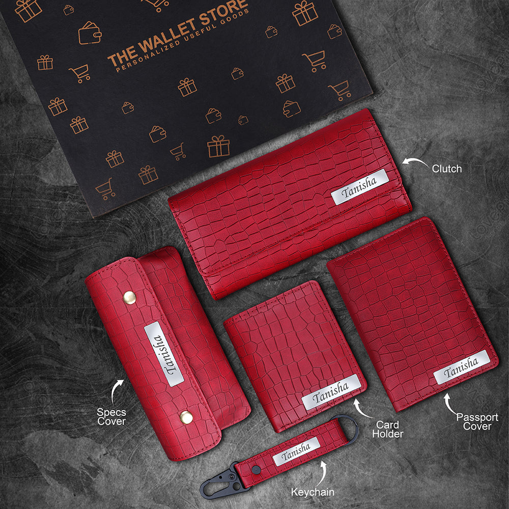 Personalized 5 In 1 Gift Set For Women