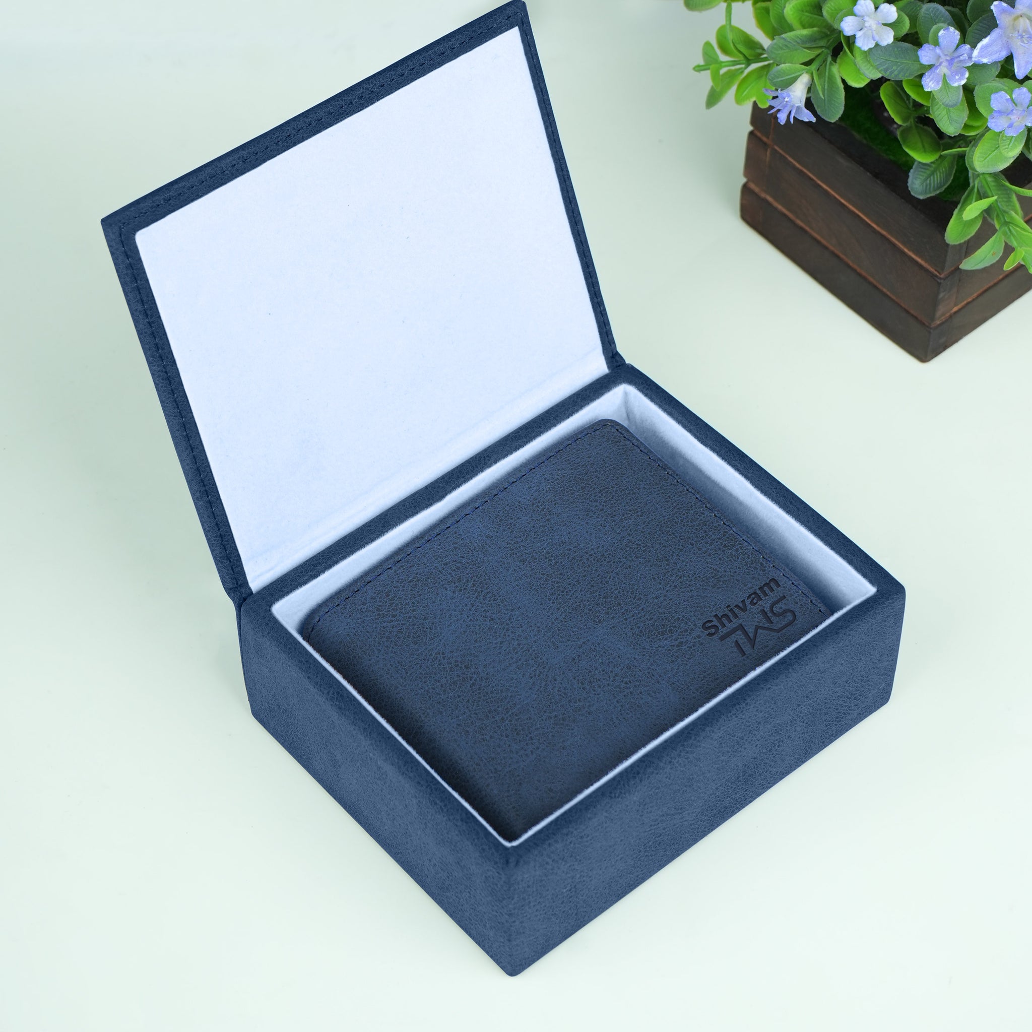 Regal Suede Leather Bi-Fold Wallet