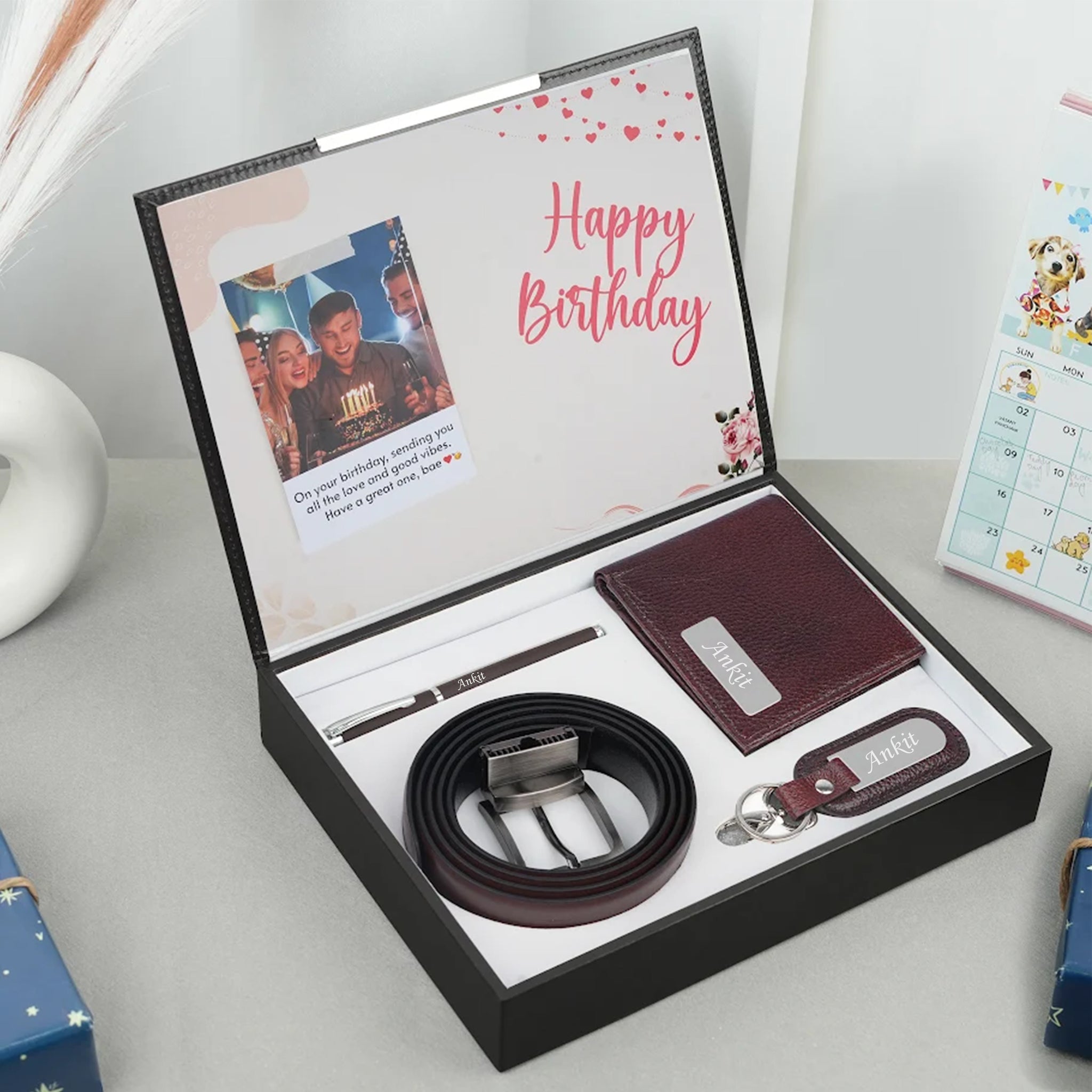 Personalized Multi-Utility Gift Box For Him