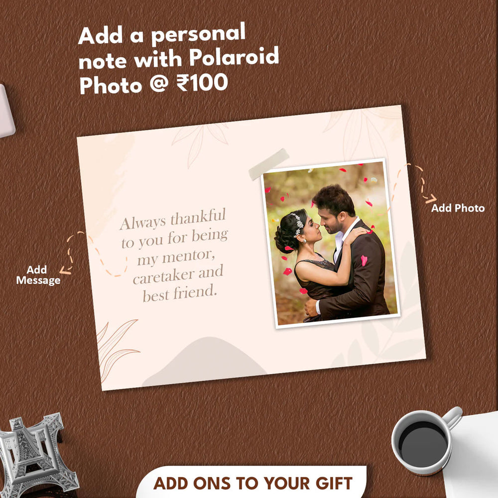 Personalized Brown Diary with Pen Combo Set
