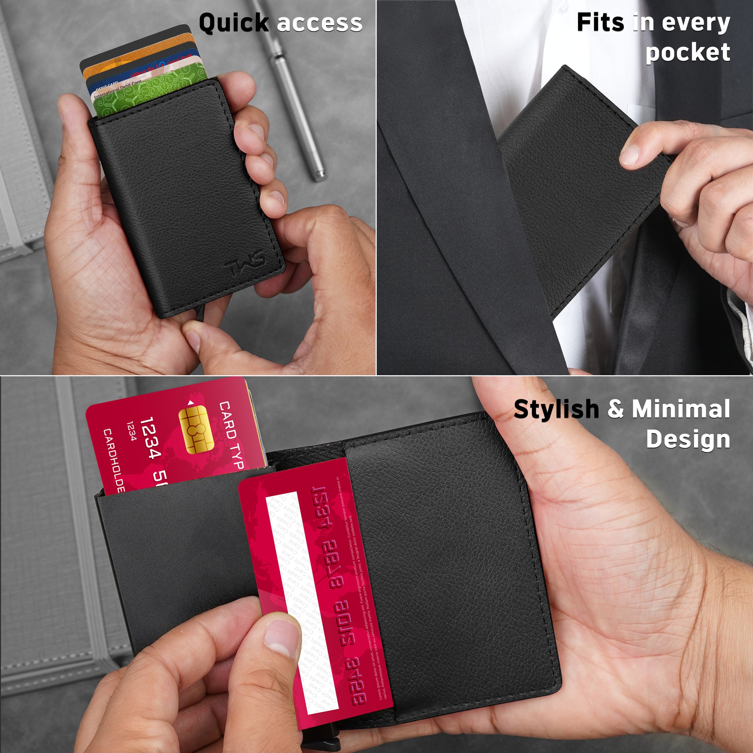 Chroma Safe RFID Protected Metal Cardholder
