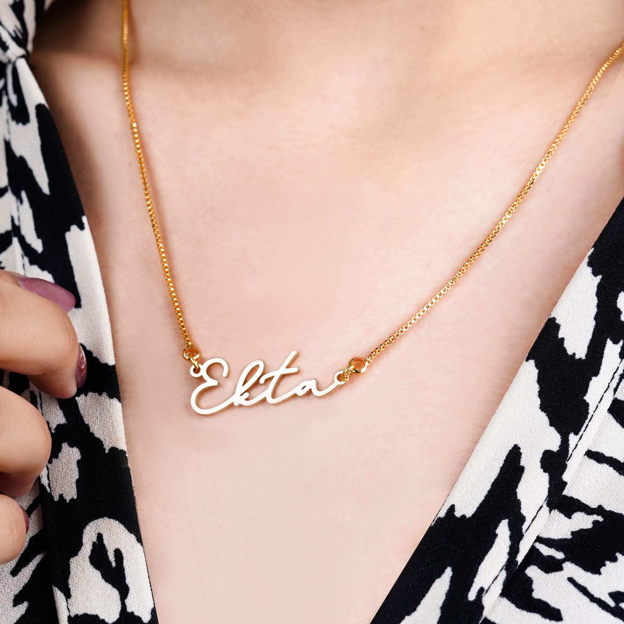 Buy Custom Cursive Name Necklace