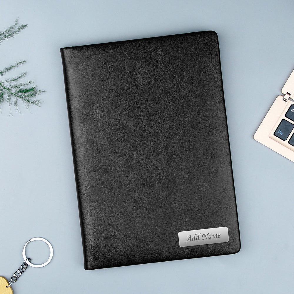 Personalized Premium Leatherette Diary With Name