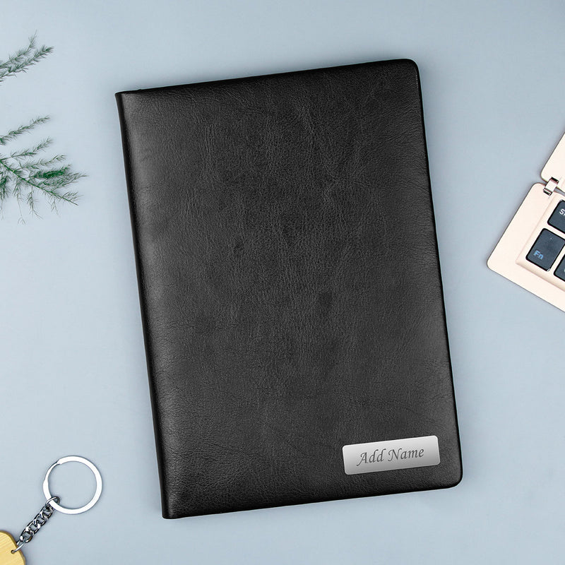 Personalized Premium Leatherette Diary With Name