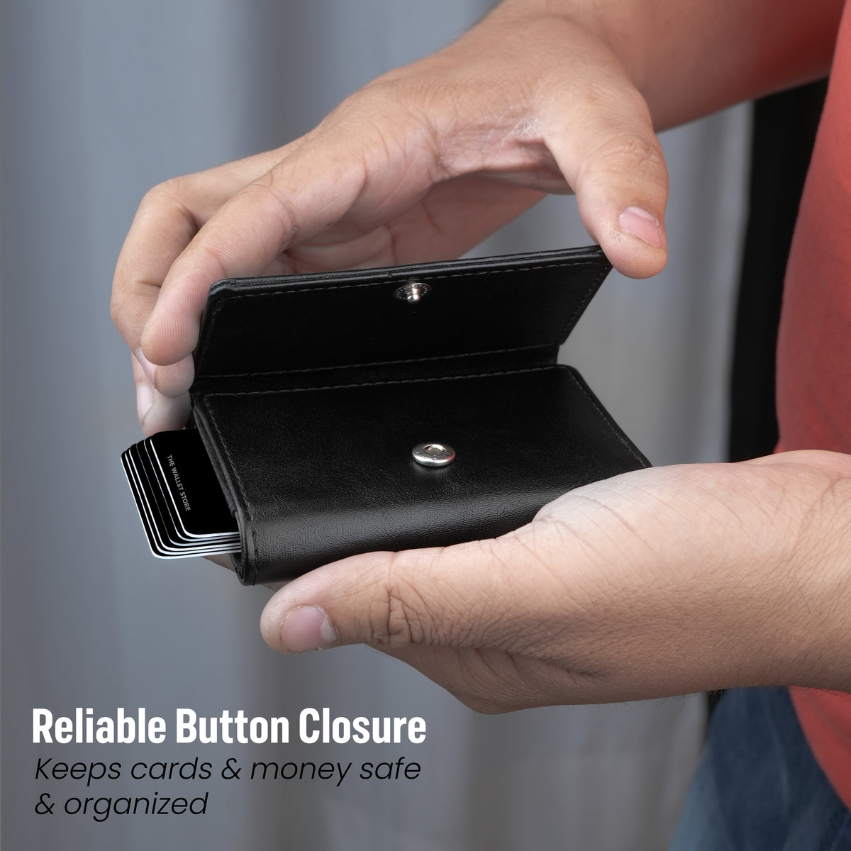 Maverick RFID Protected Wallet Cardholder - Black