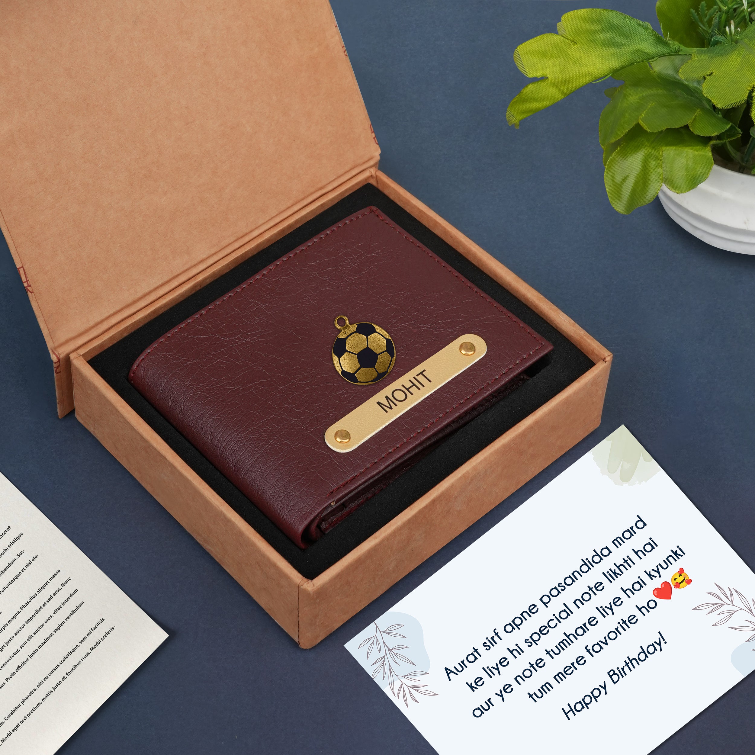 Customized Wallet for Men with Name