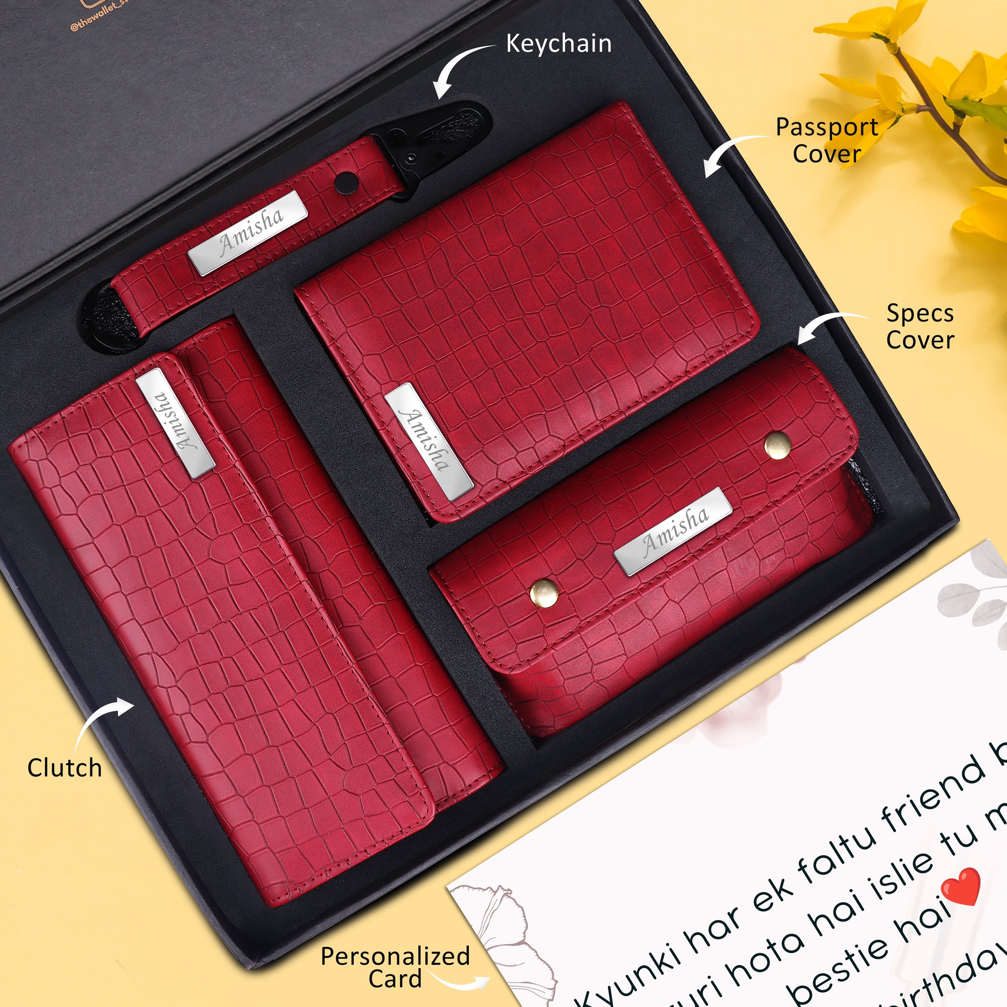 Personalized All Essential Gift Set For Women