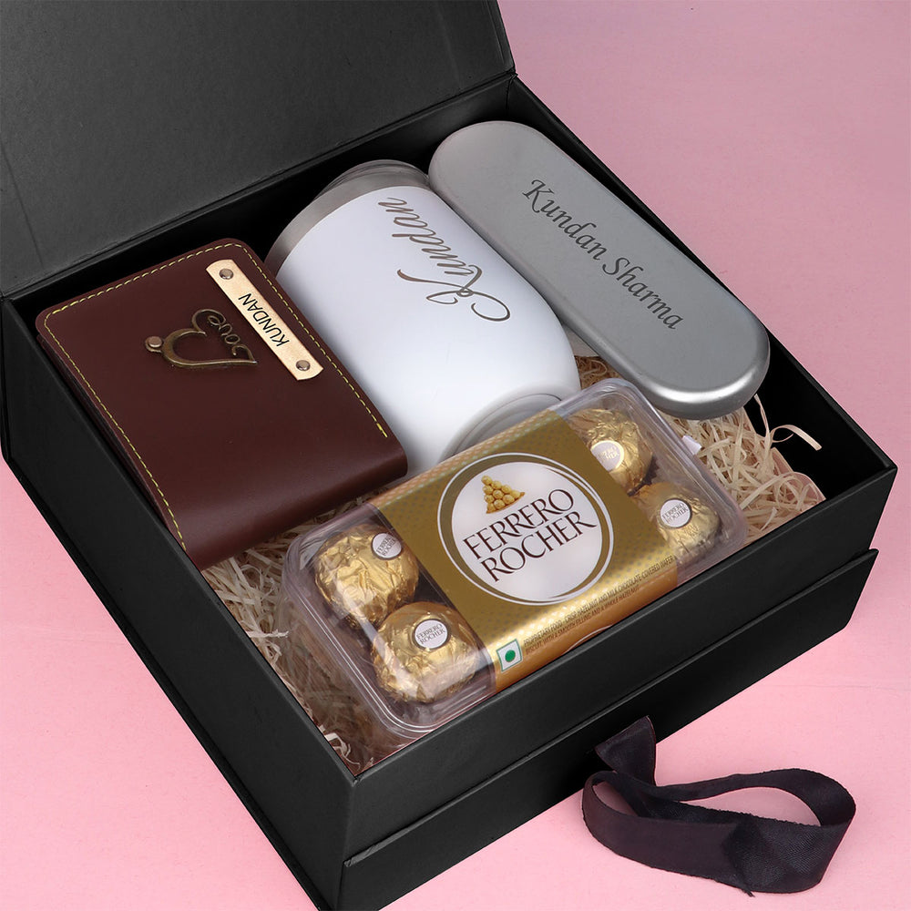 Customized Choco Surprise Gift Hamper For Him