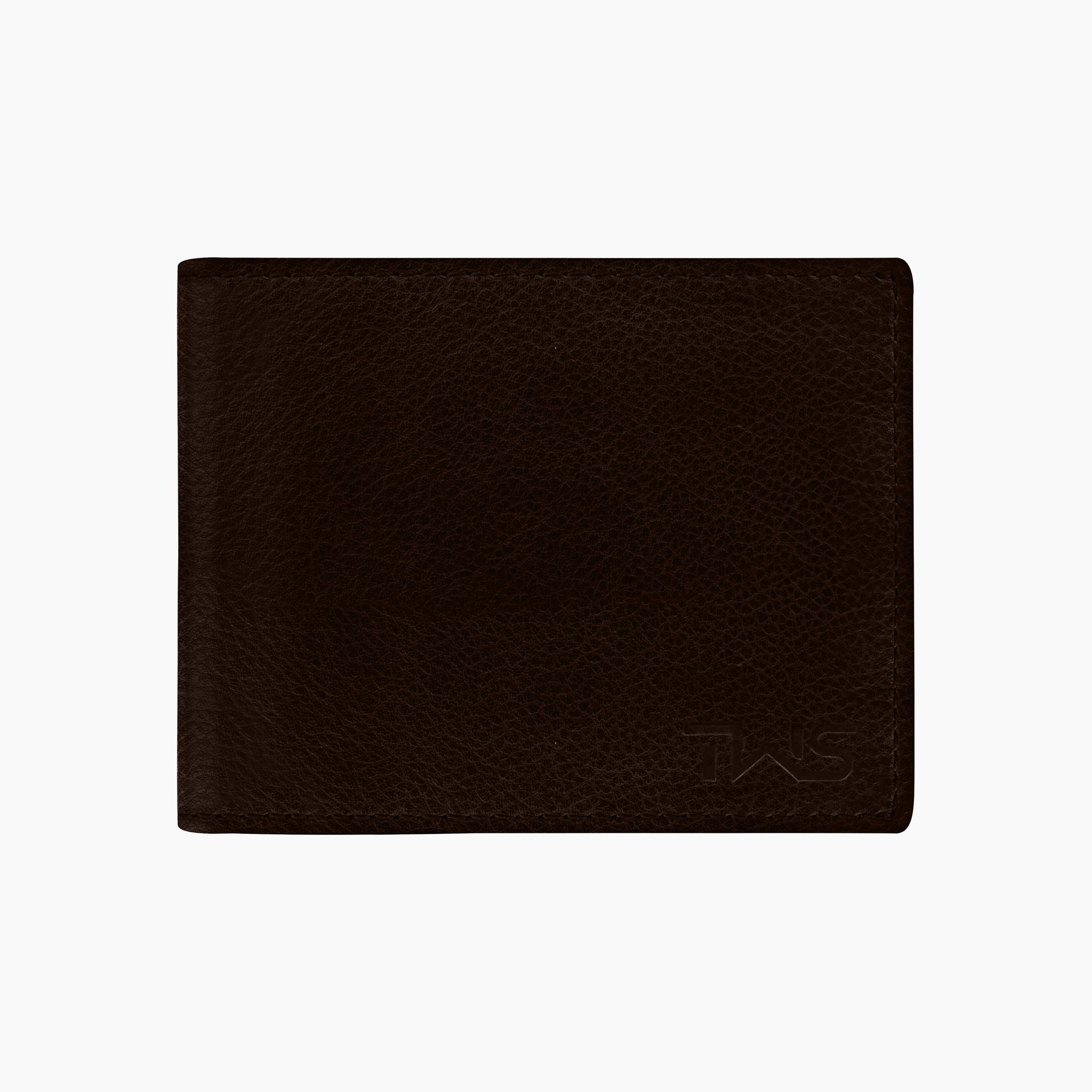 Pristine Textured Leather Wallet For Men - Brown