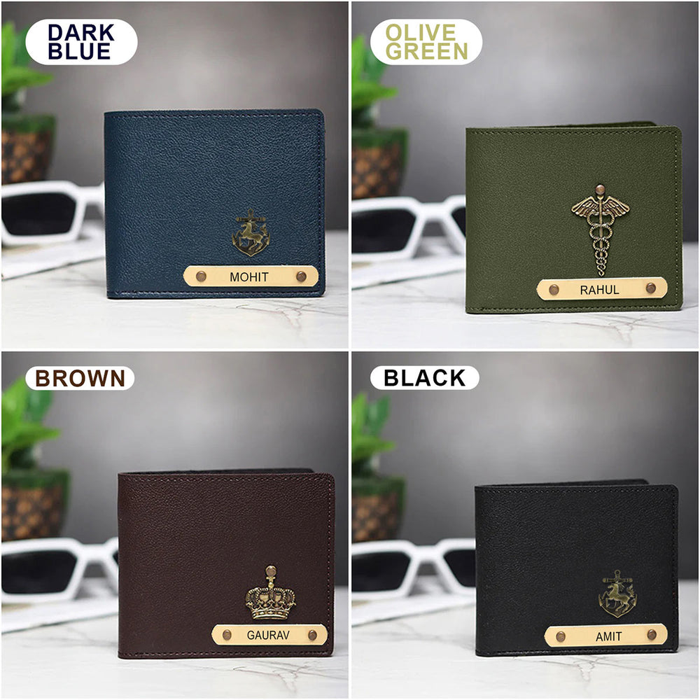 Buy Men's Personalized Premium Quality Wallet With Name