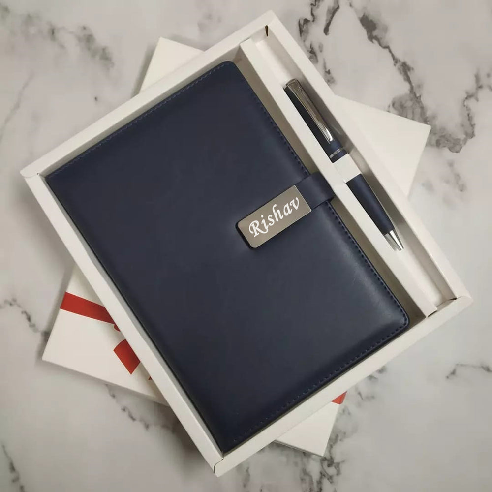 Personalized Diary & Pen Combo With Name